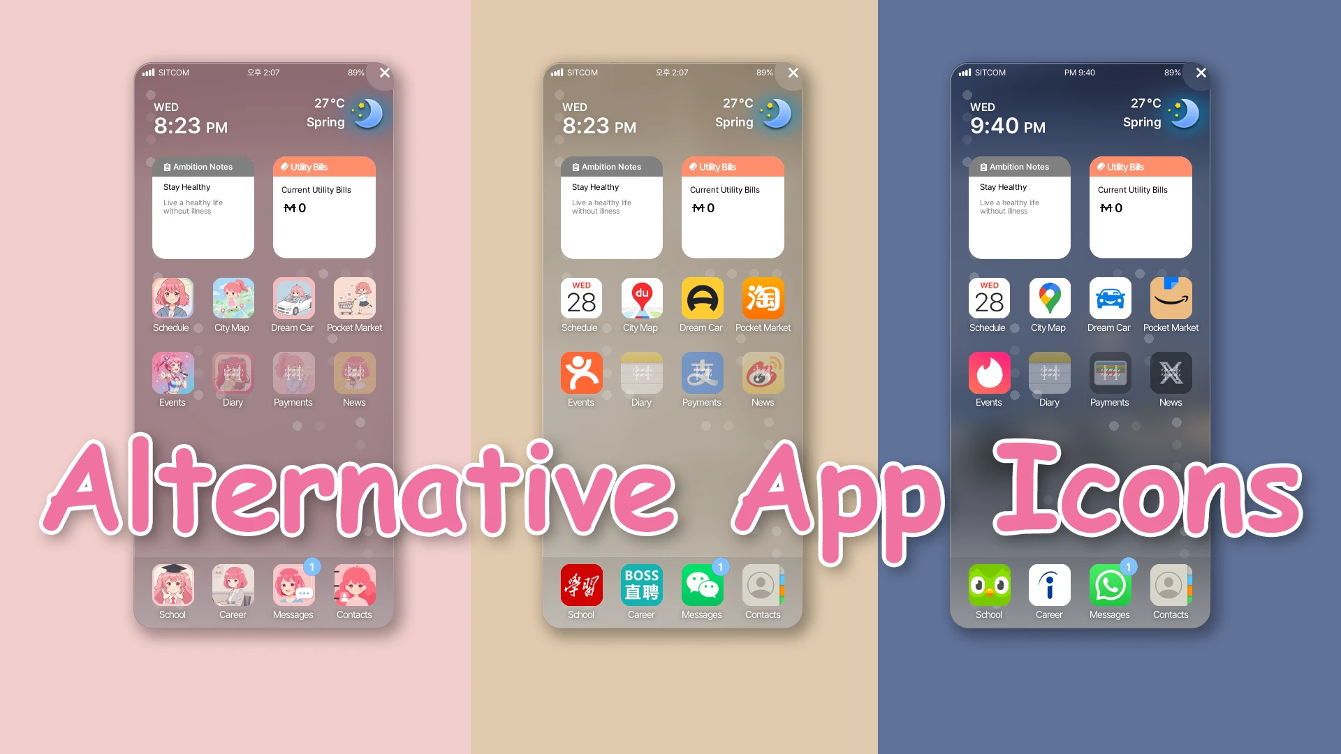 Alternative App Icons for the Phone V1.0 » Modszip.com